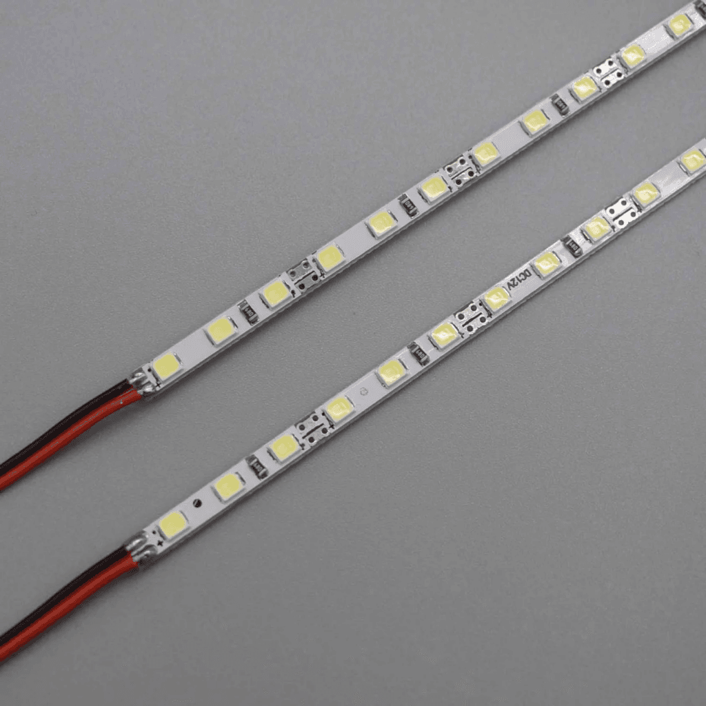 USB Rigid LED Strip Narrow 3mm 2835 LED 90 LEDs/m 5V – Konnine