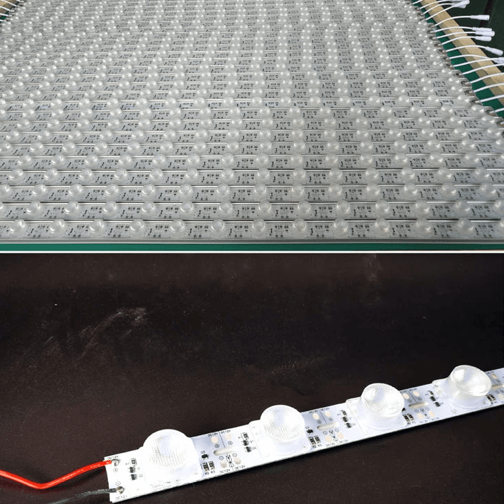 Side View SMD3030 LED Lens Diffusion Hard Strip 12V – Konnine