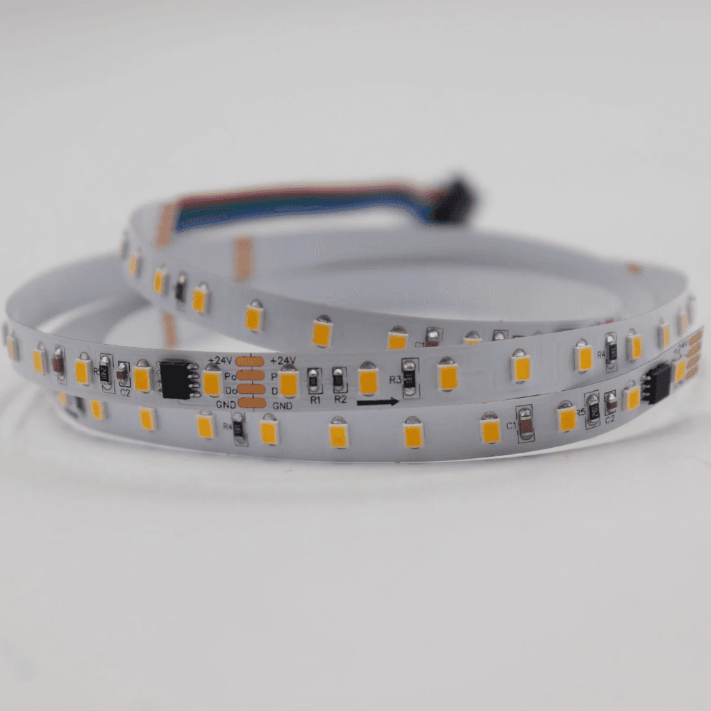 DMX512 White Monochrome Strip Light 2835 LED Strip with Chasing Effects ...