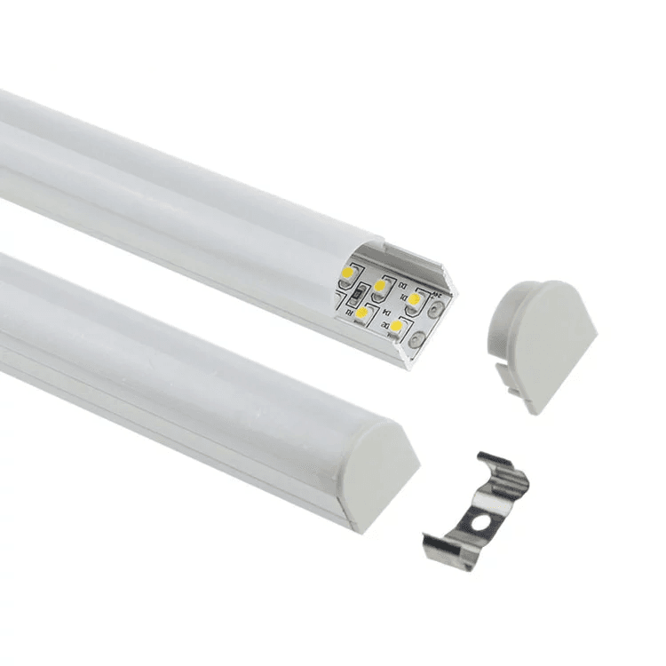U Channel Aluminum Profiles Alloy Material Recessed Linear Light – Konnine